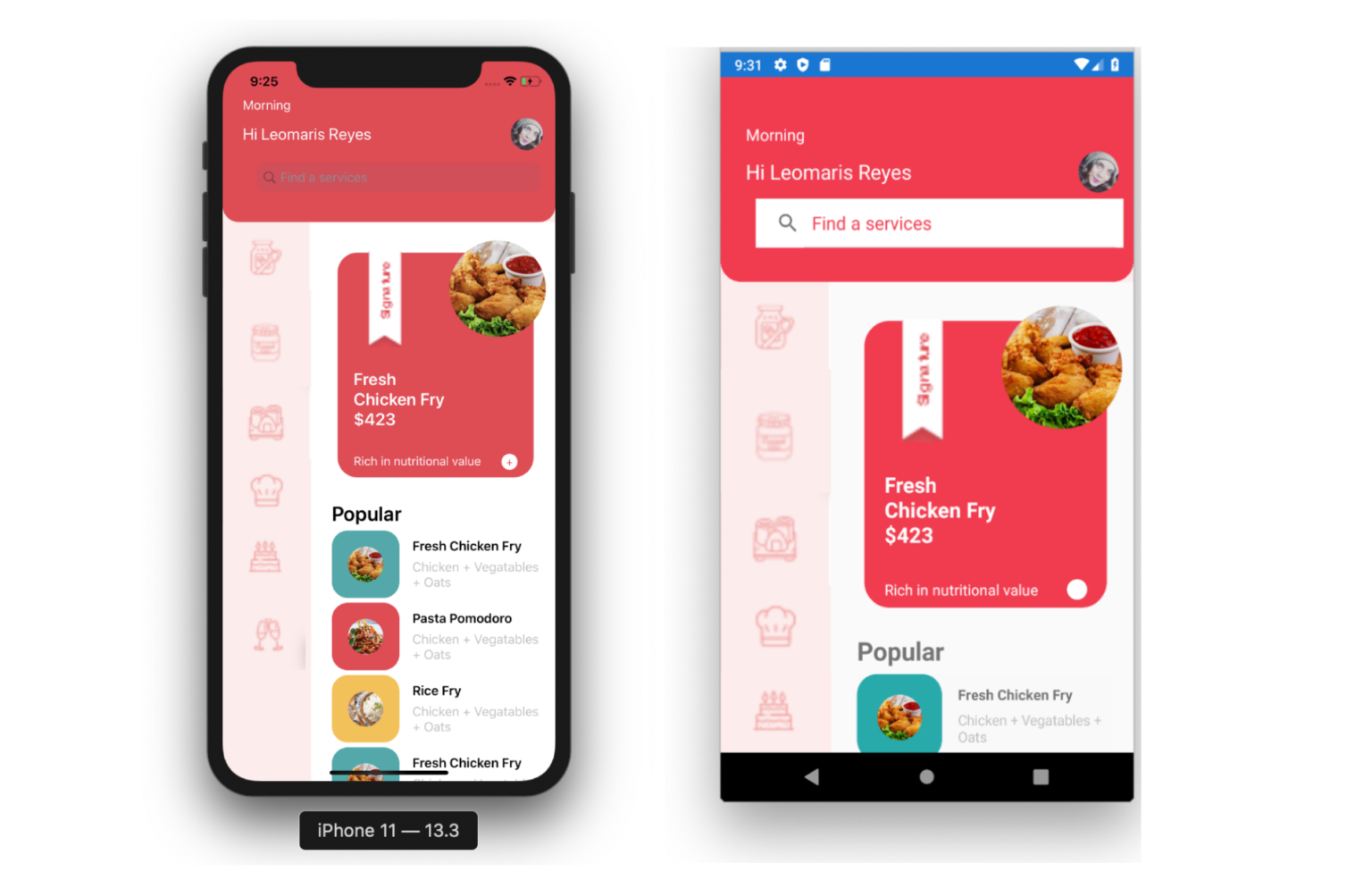 Replicating Food UI Sample – AskXammy Replicating Food UI Sample – AskXammy